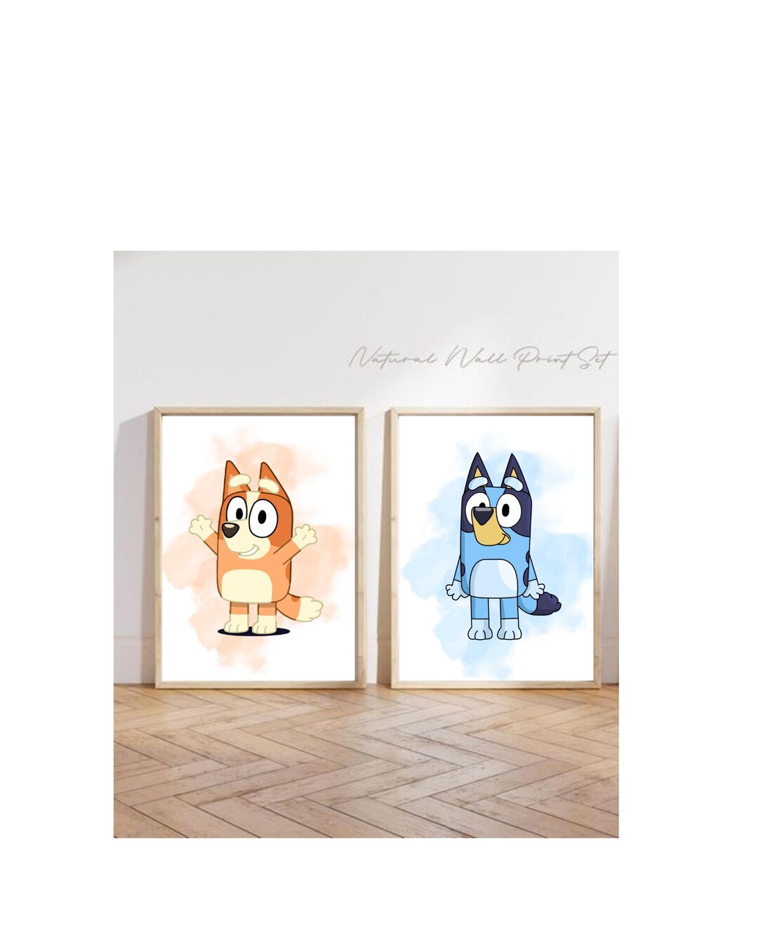 Bluey and Bingo Wall Art Posters for Childrens Bedroom Decor - Etsy