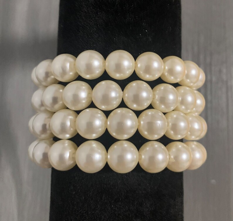Pearl Bracelet Fake Pearls - Etsy