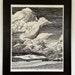 Turbulence- Landscape Storm Artwork Pen and Ink Drawing Print Wall ...