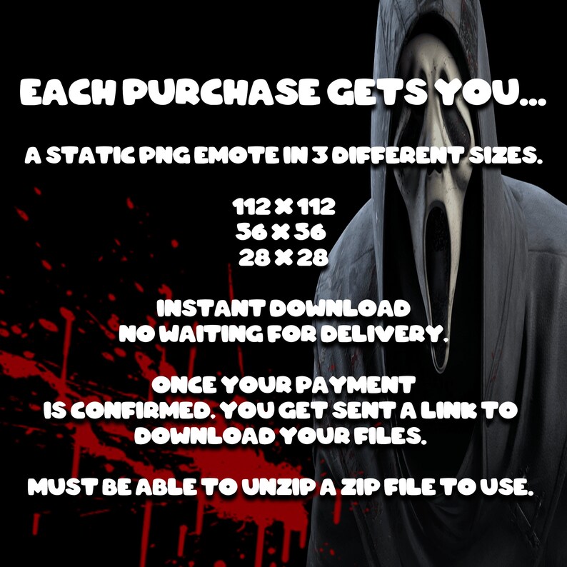 Ghostface With Heart Phone Emote - Etsy