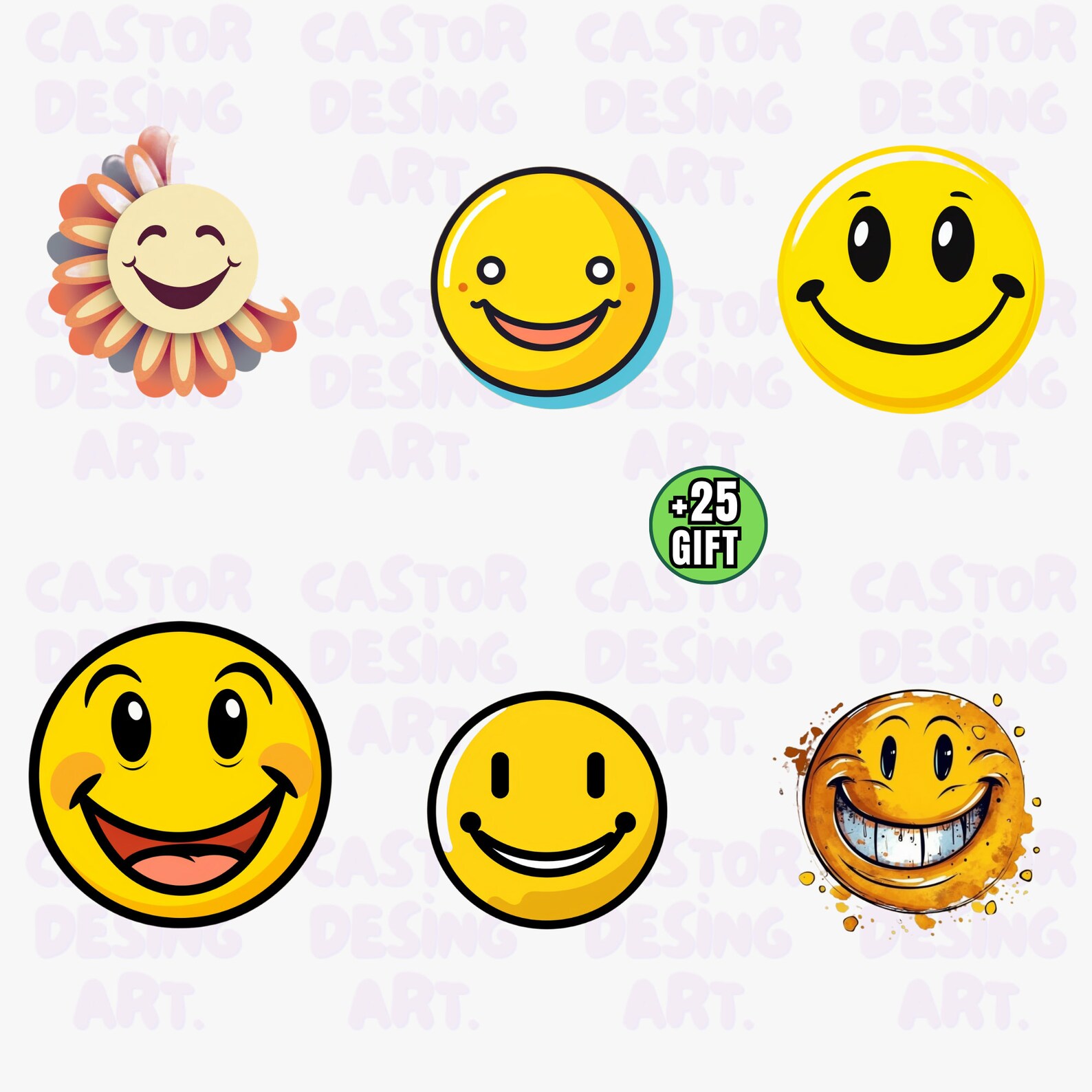 Emoji Clipart, Smiley Face SVG, Happy Face Svg, Emoji Clipart, Emoji ...