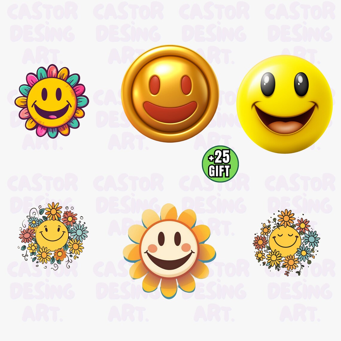 Emoji Clipart, Smiley Face SVG, Happy Face Svg, Emoji Clipart, Emoji ...