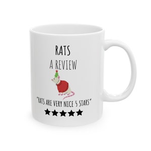 Funny Rat Mug Rat Mug Rat Cup Christmas Rat Coffee Mug Rat Coffee Cup ...