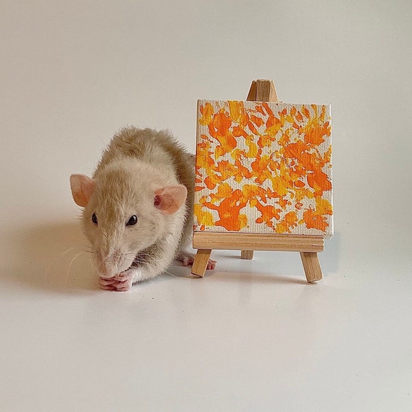 Rat Painting - Etsy