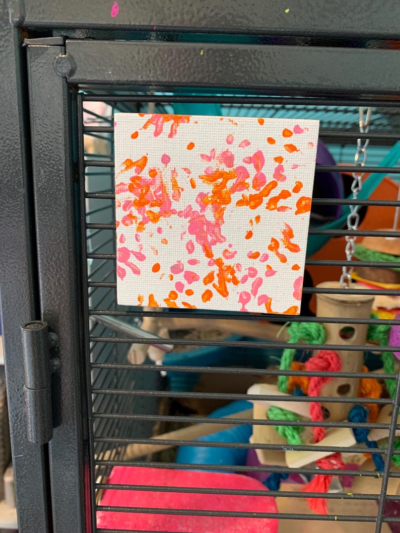 Custom Magnetic Rat Painting 3”x3” - Etsy