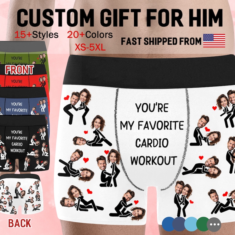 Custom Boxers - Etsy