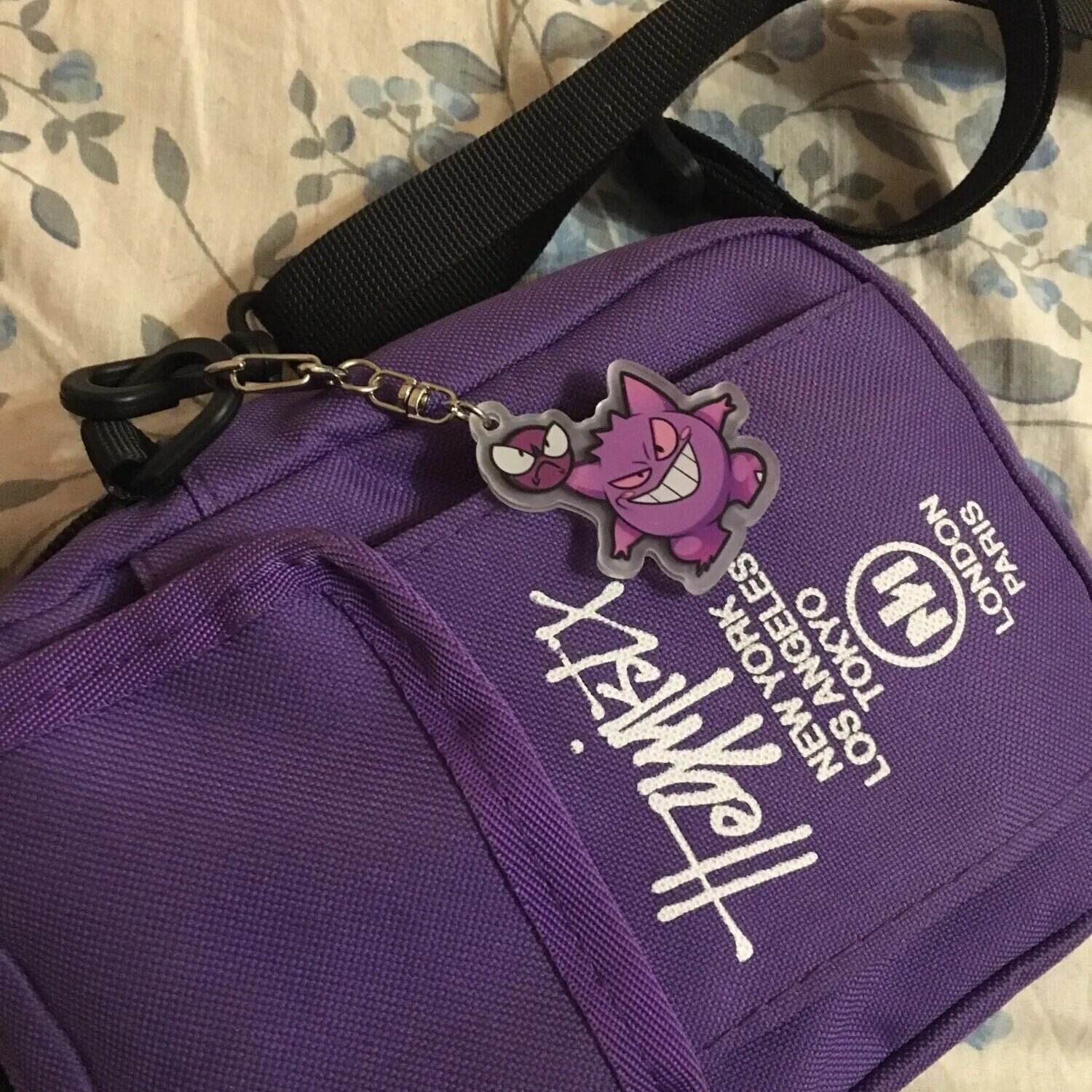 Gengar Pokemon Keychain Gengar Keychain Pokemon Accessory - Etsy