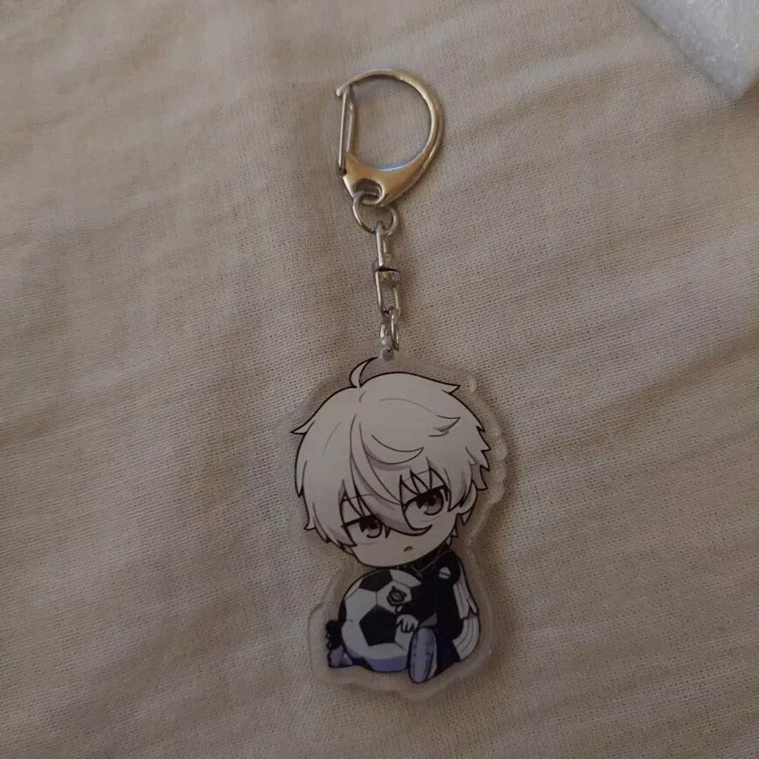 Blue Lock Keychain Seishiro Nagi Nagi Blue Lock Nagi - Etsy