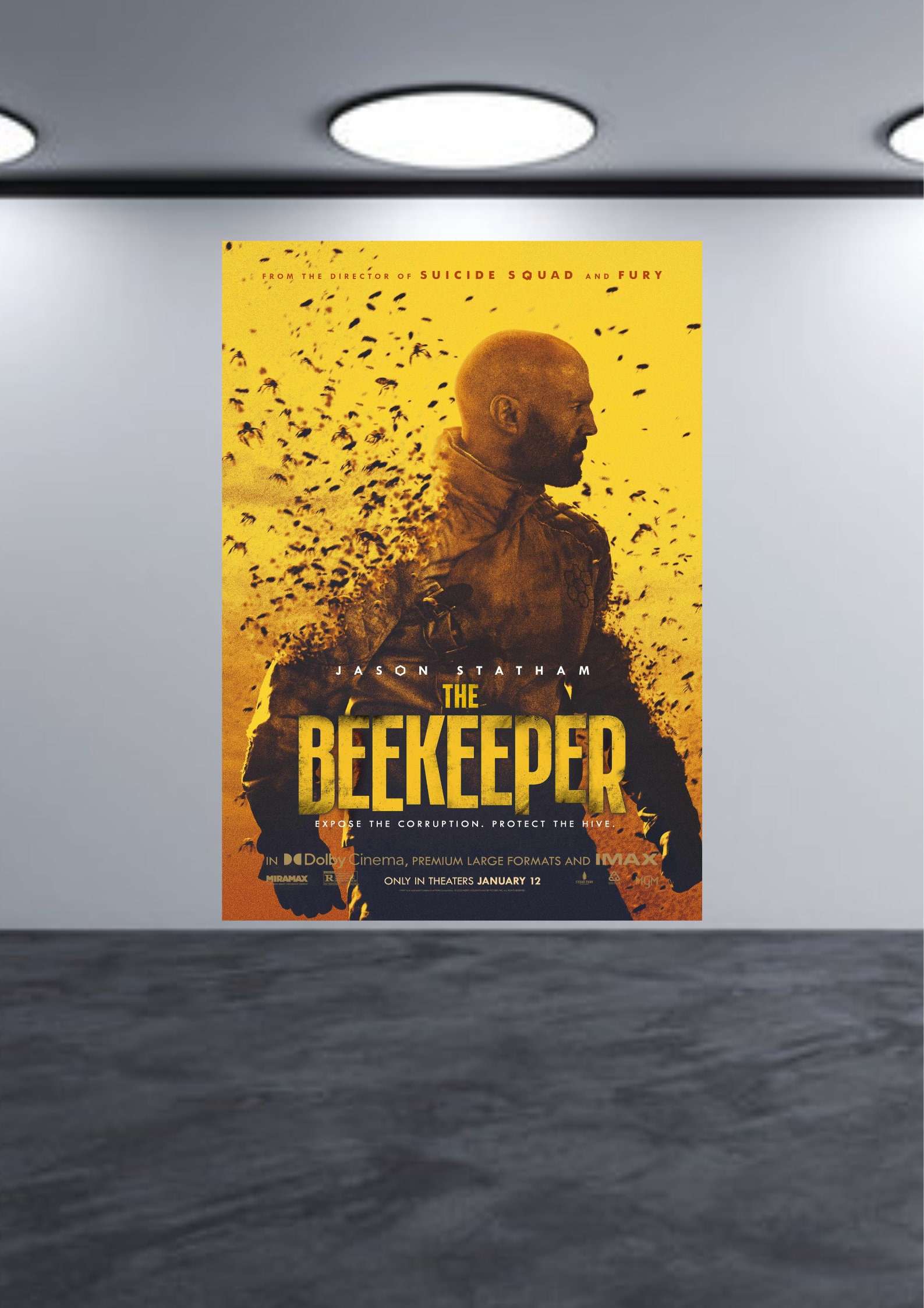 The Beekeeper Movie Poster, The Beekeeper 2024 Poster sold by Lesli ...
