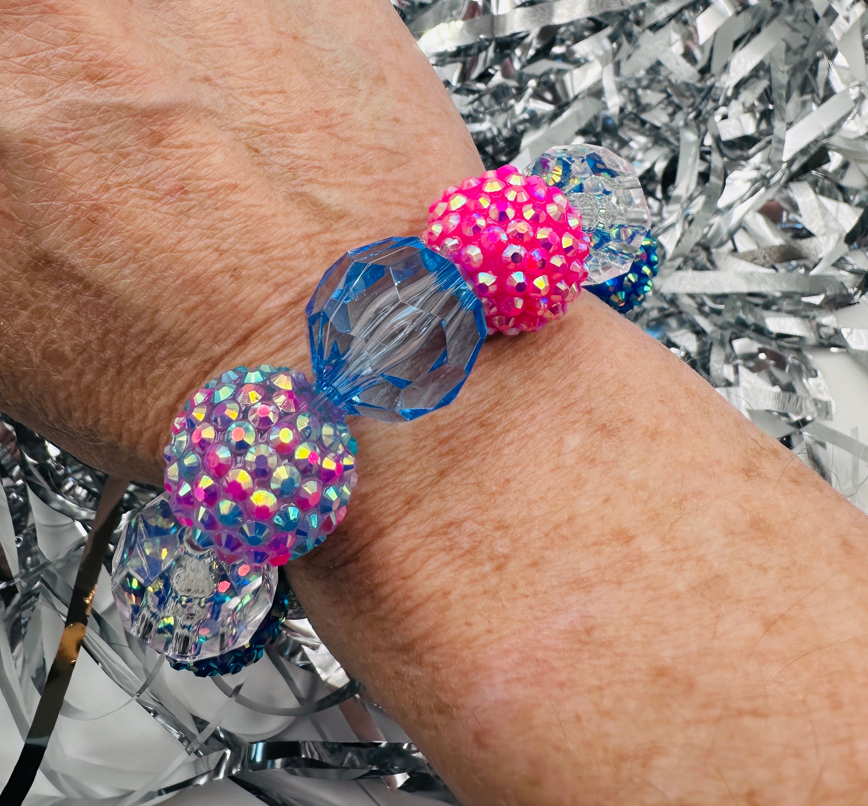 Gender Reveal Bracelet Jack and Jill of America Bracelet Pink and Blue ...