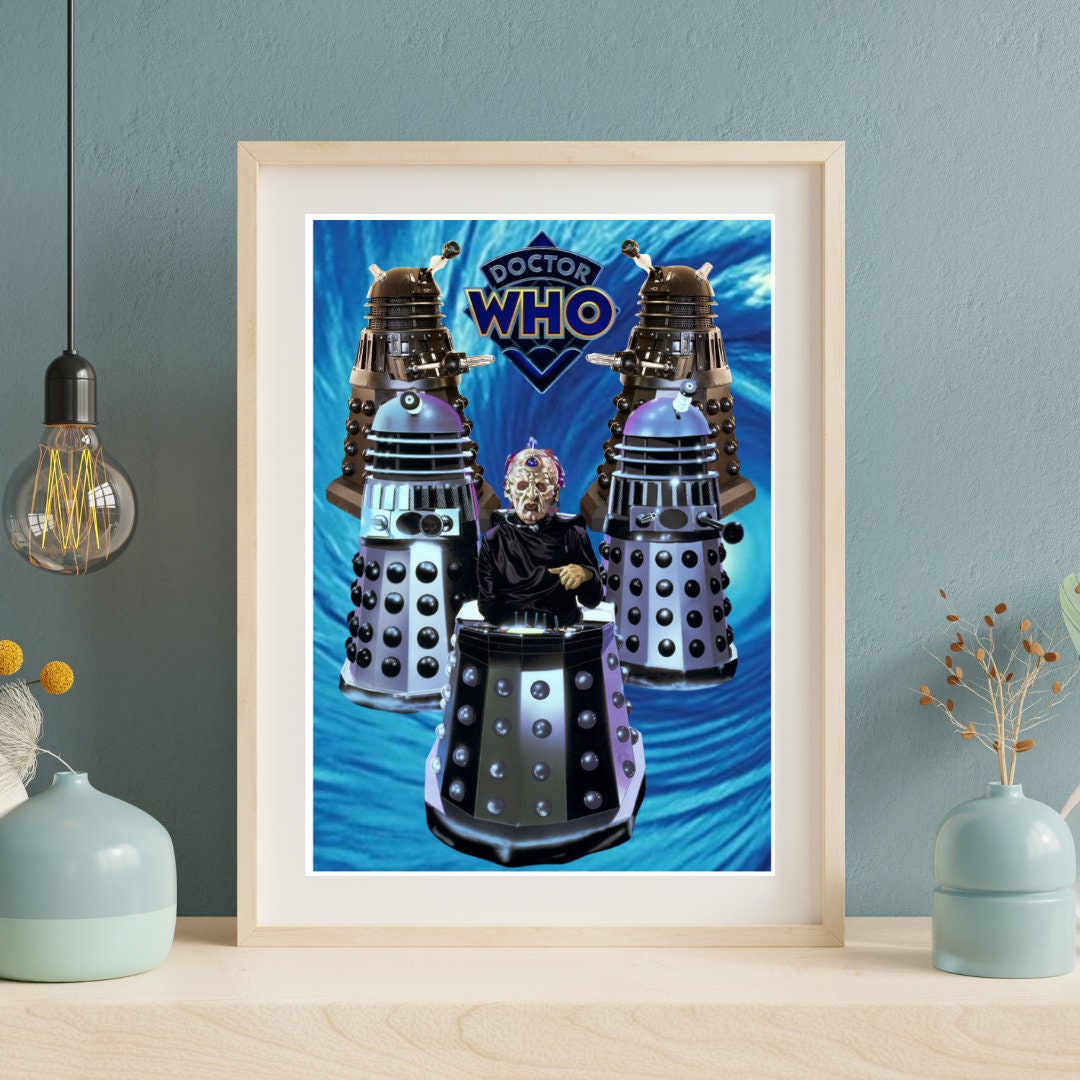 Doctor Who, Daleks, Davros, Doctor Who Poster, Doctor Who Print 60 Year ...