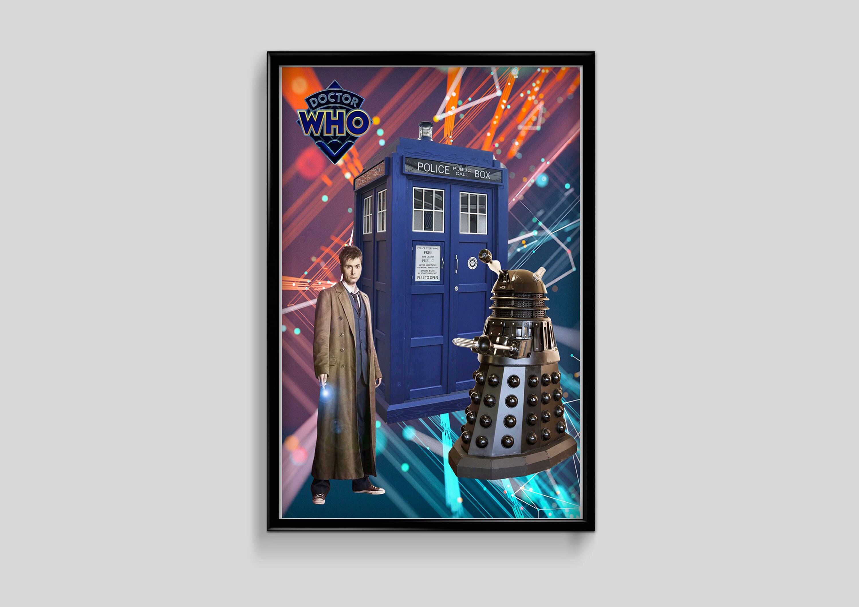 Doctor Who, Doctor Who Poster, Doctor Who Print, David Tennant as ...