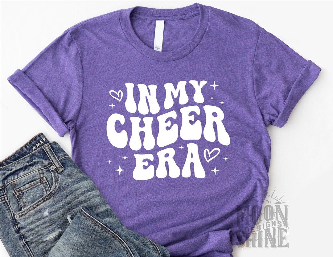 In My Cheer Era T Shirt, Swiftie Cheer Gift, Trendy Era Tee, Cheer ...