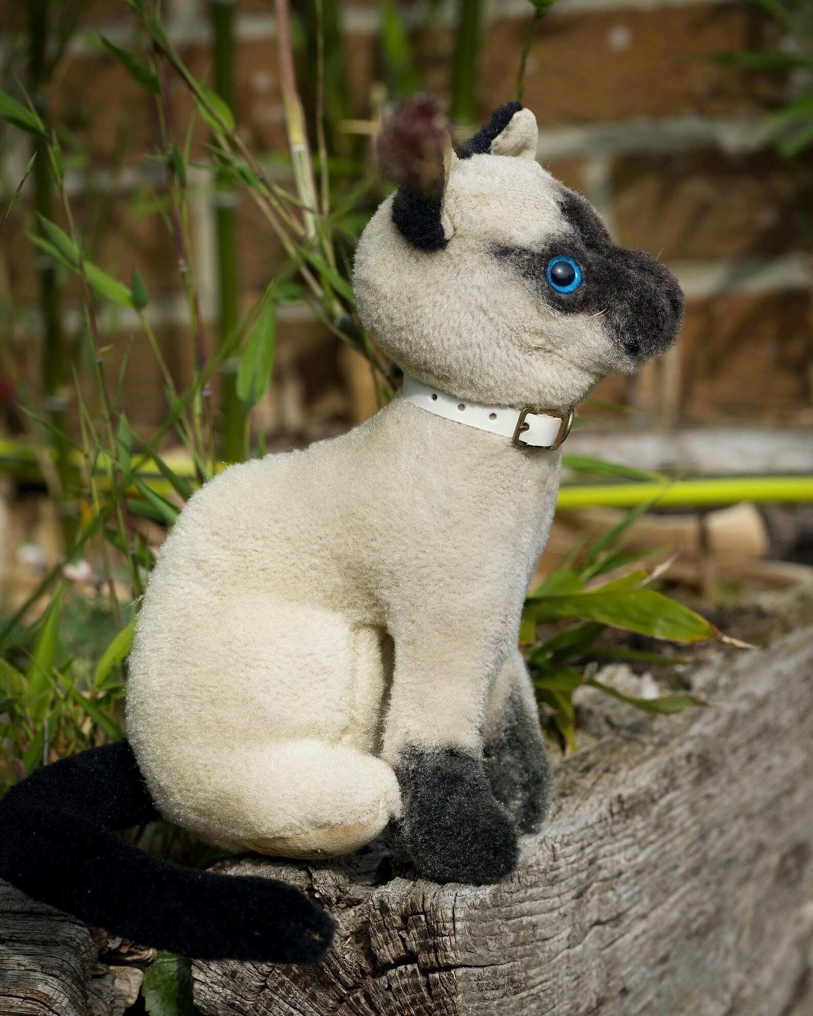 Vintage Merrythought Siamese Cat Plush, 10" Stuffed Animal - Etsy