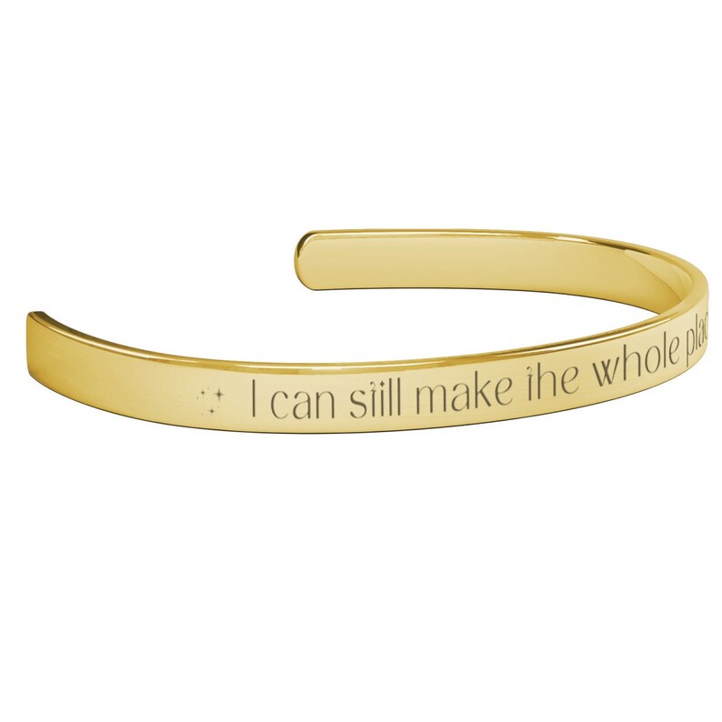 Shimmer TS Taylor Swift Bracelets, Taylor Swift Bracelets, Cuff Bracelet, Quote Bracelet ...