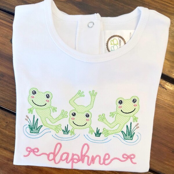 Girl Frog - Etsy