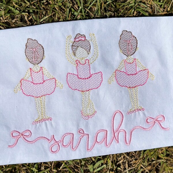 Ballerina Monogram - Etsy