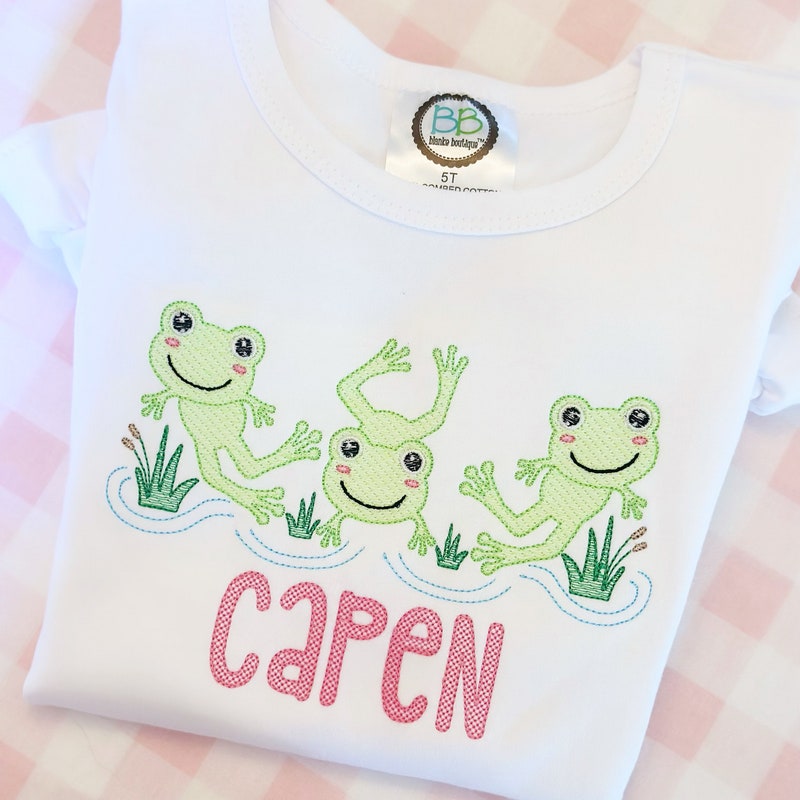 Girl Frog - Etsy
