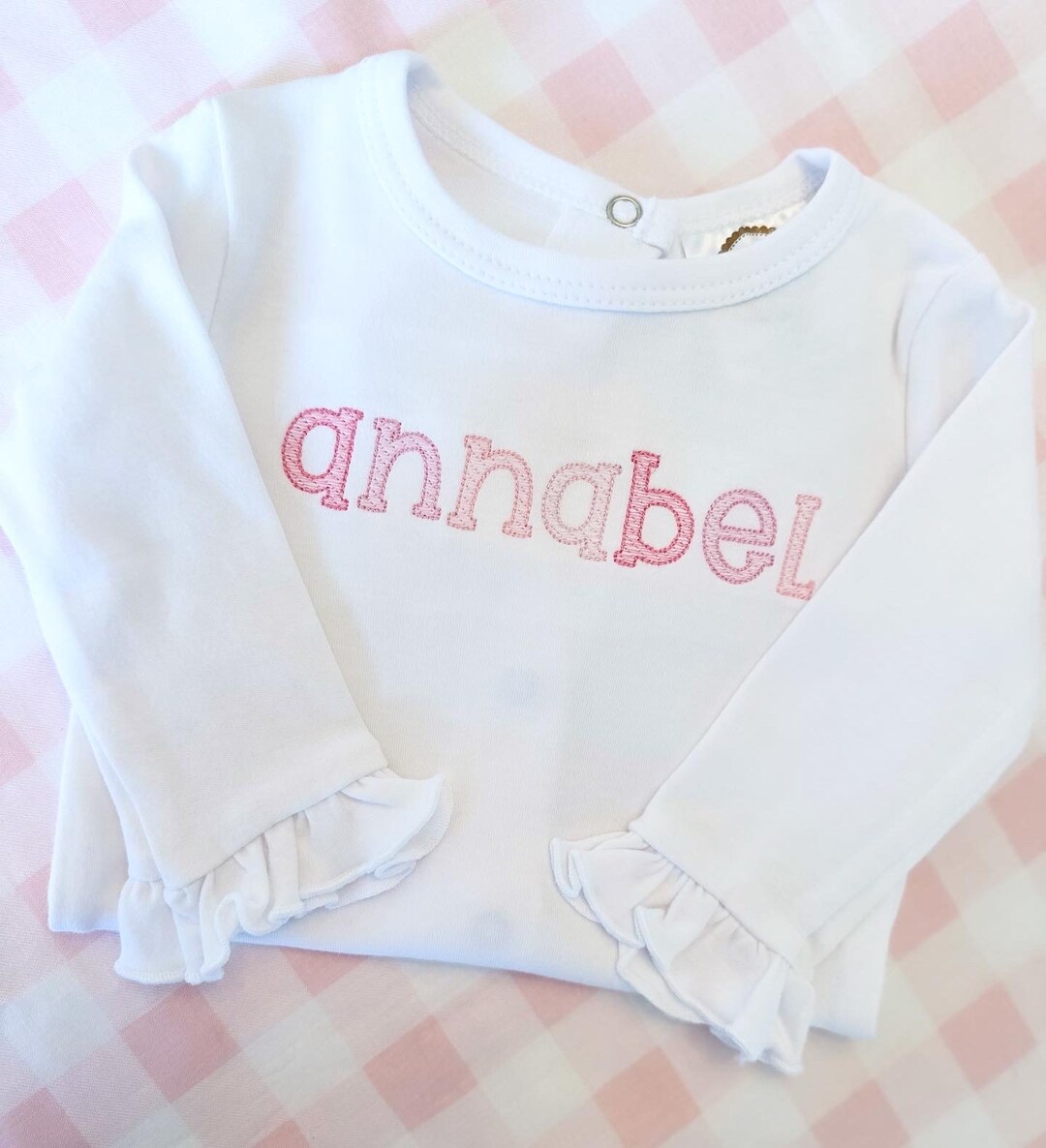 Monogrammed Bright Color Name Shirt, Toddler Outfit, Personalize - Etsy