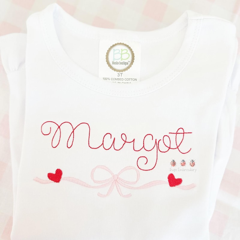 Monogram Valentine Bubble - Etsy