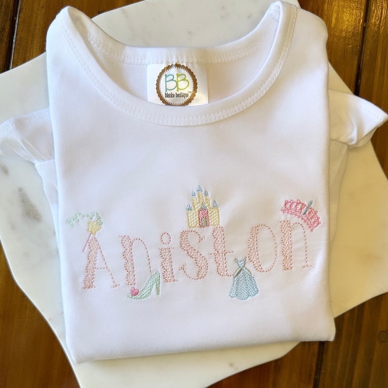 Princess Monogram - Etsy