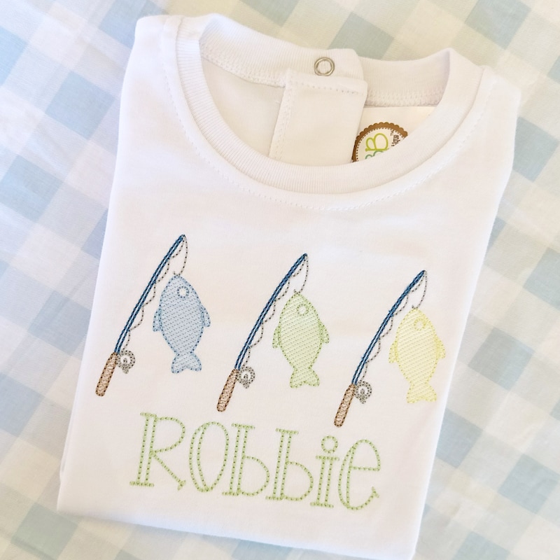 Fishing Monogram - Etsy