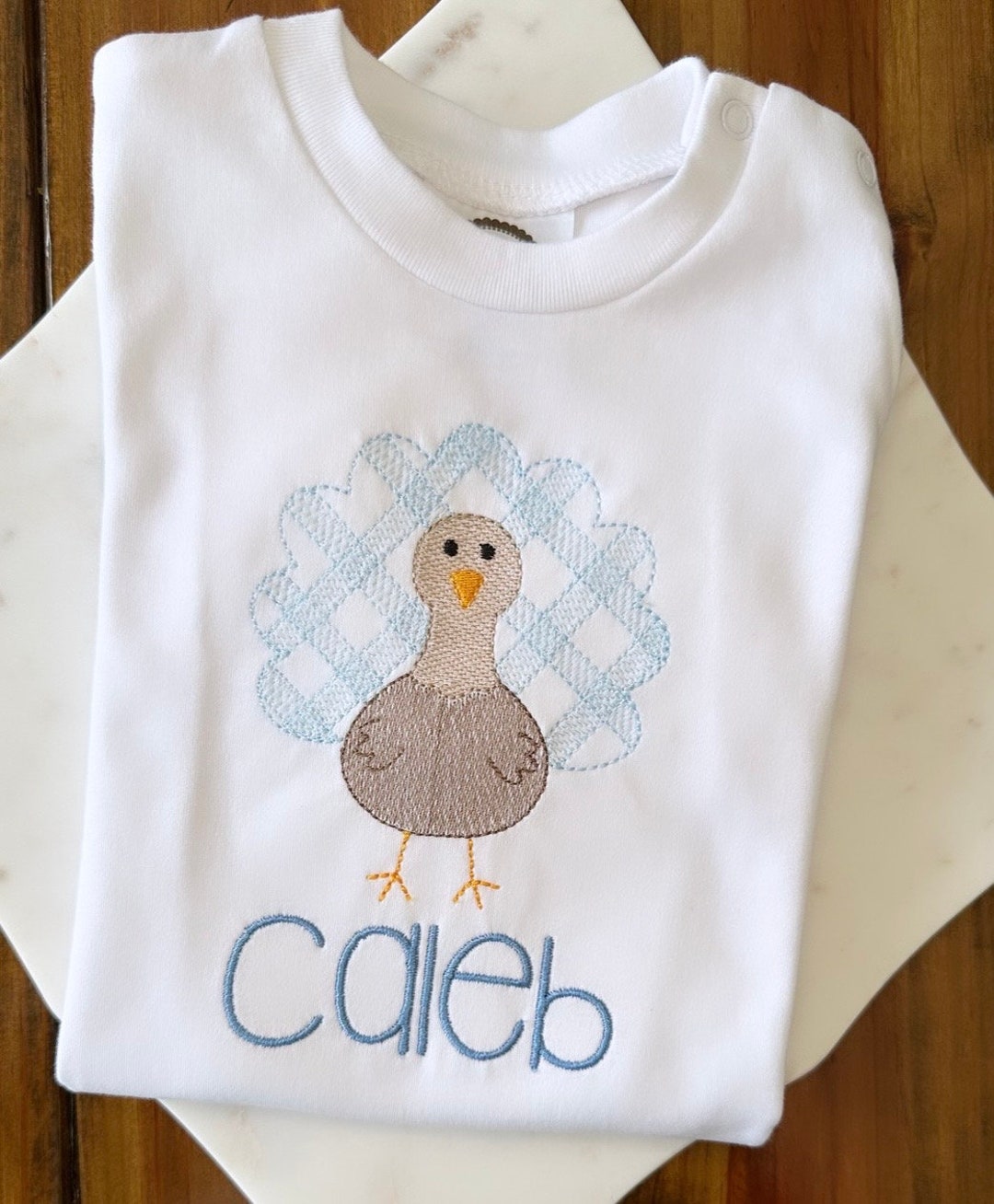 Boy Turkey Thanksgiving Monogram Shirt, Toddler Thanksgiving Embroidery ...