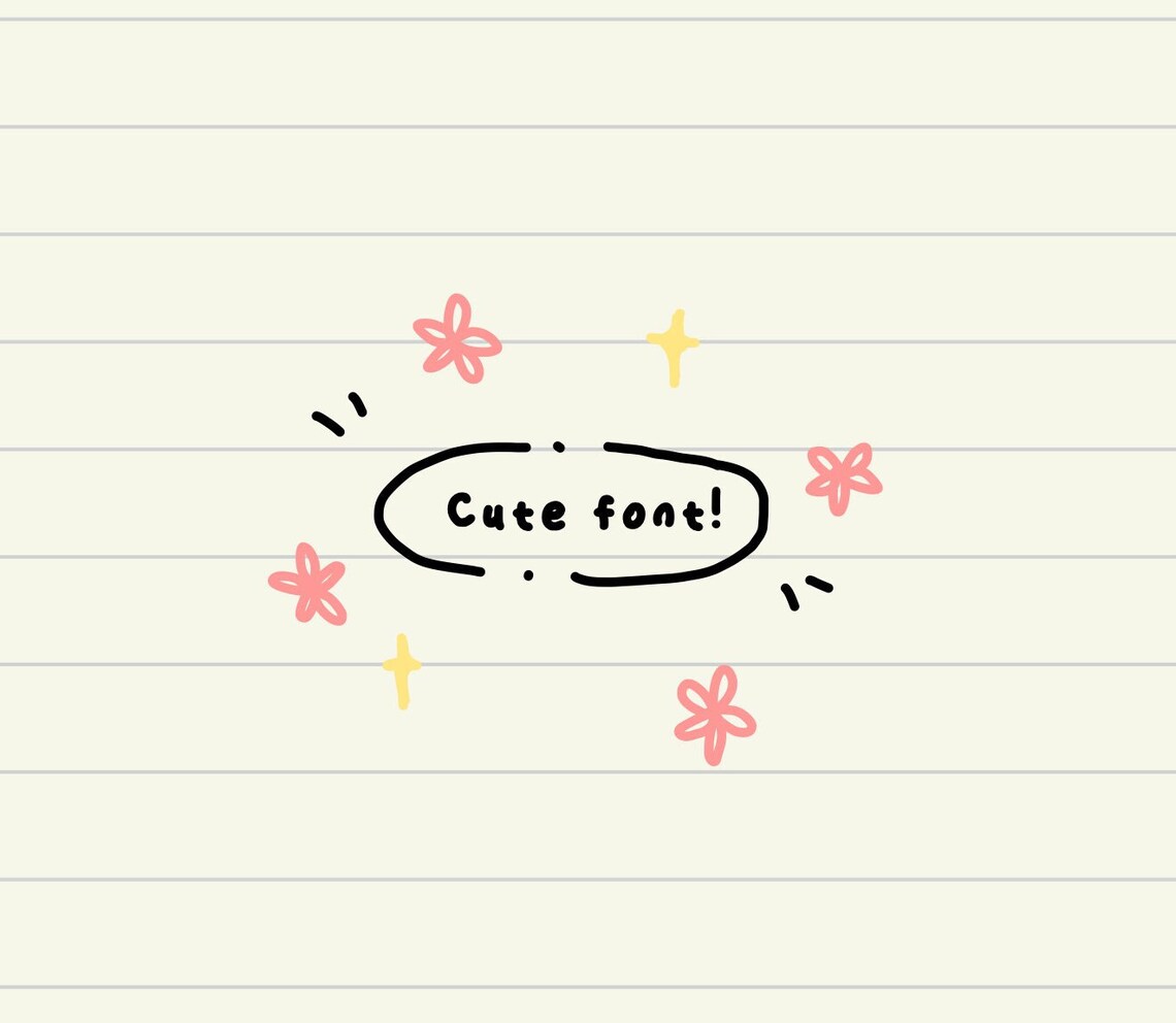 Bubbly Font - Etsy