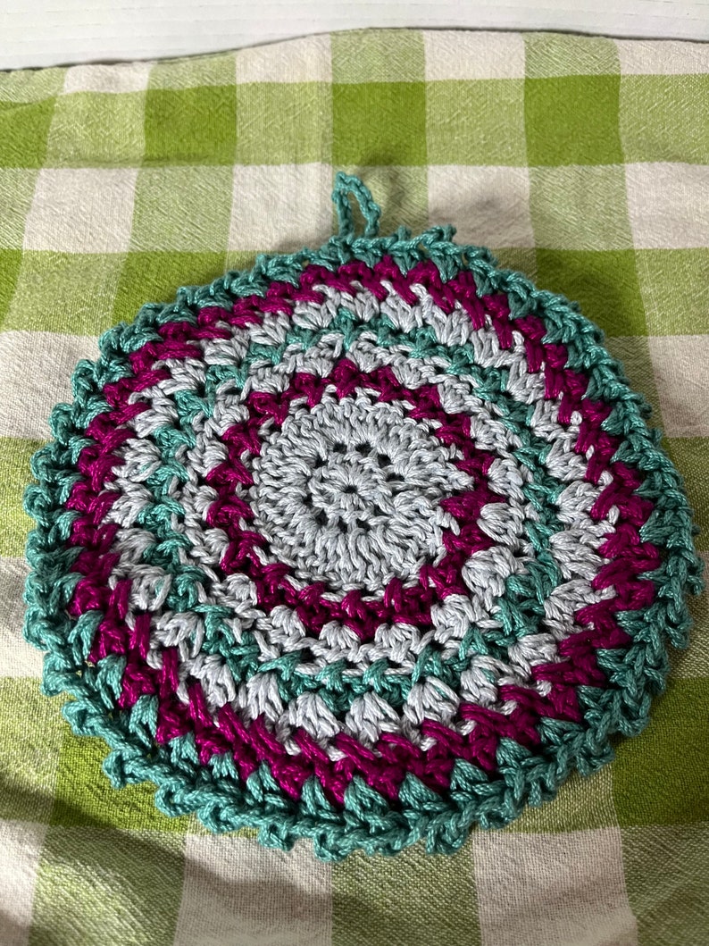 Crochet Hot Pad/pot Holder - Etsy