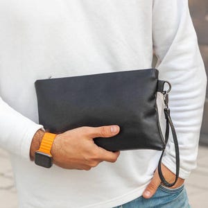 Envelope Bag "boost", Genuine Leather Handbag, Leather Purse, Vintage ...
