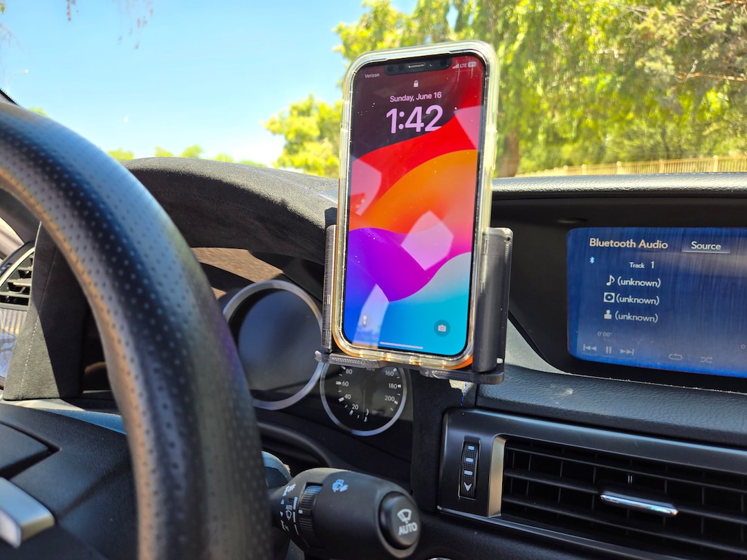 Phone Holder With AMPS Plate (wireless Charging Optional) - Etsy