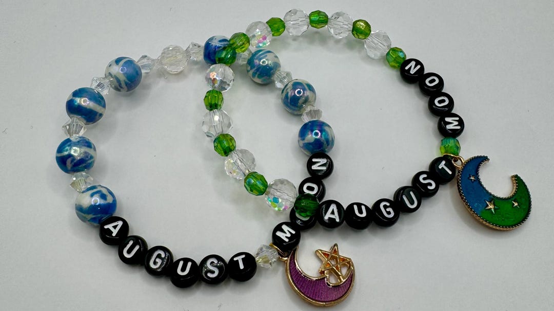 August Moon Friendship Bracelets | the Idea of You Film, Semiprecious ...