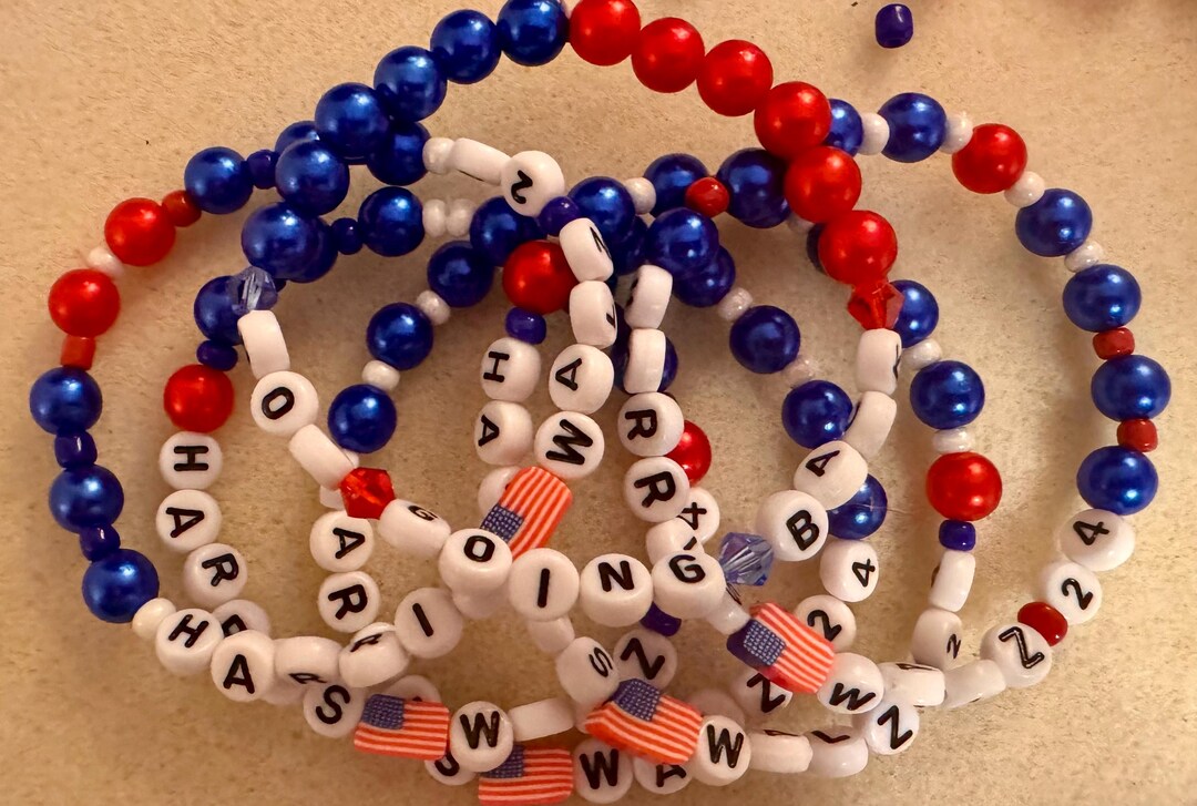 Kamala Harris for President 2024 Friendship Bracelets Harris Walz 24 ...