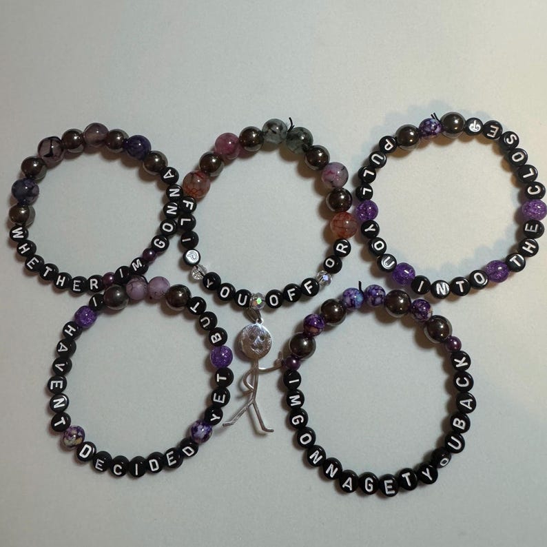 Taylor Swift Imgonnagetyouback Lyrics - Friendship Bracelets - Etsy