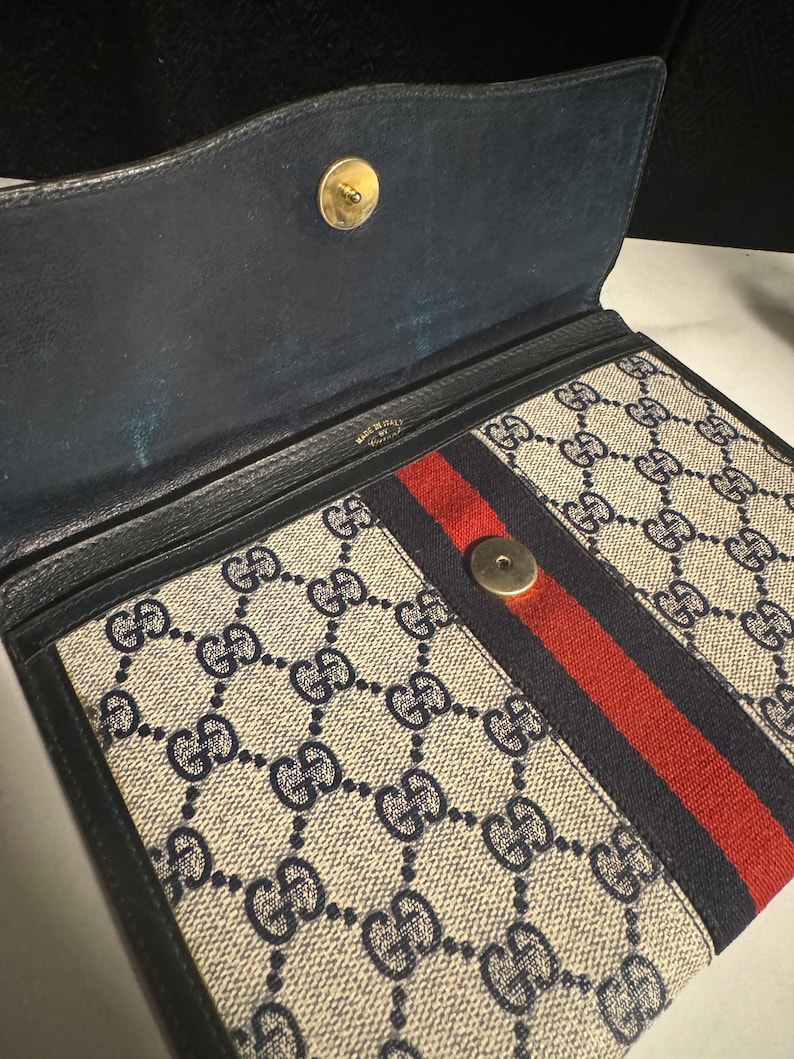 Gucci Web Sherry Line GG Crossbody Bag/clutch - Etsy