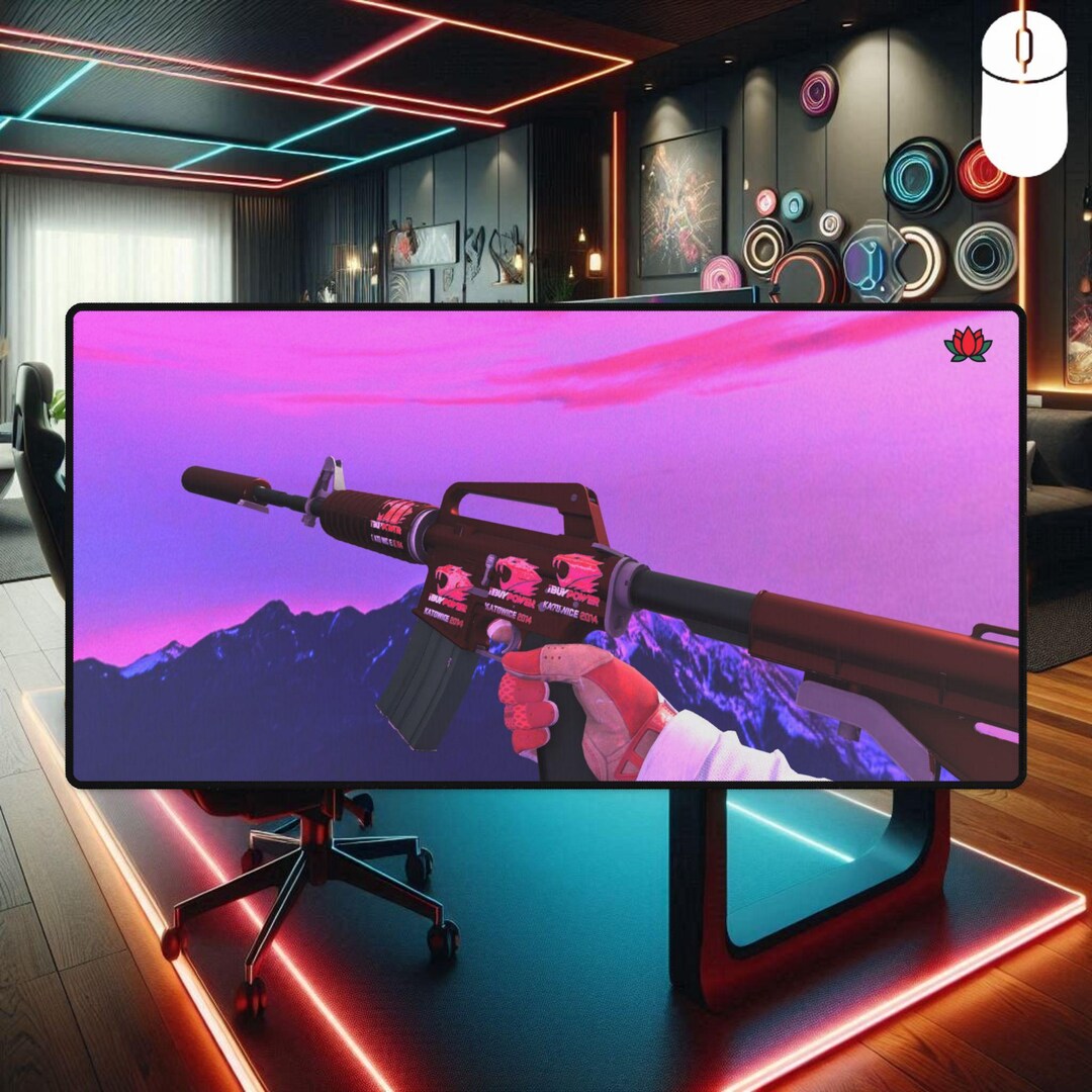 M4A1-S Hot Rod 4x Katowice 2014 Ibuypower HOLO Retro Vaporwave M4 Rifle ...