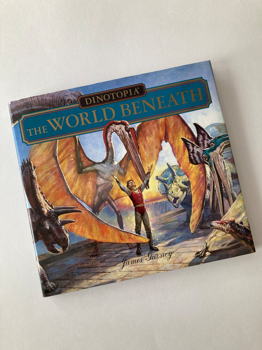 Dinotopia: the World Beneath by James Gurney, First Edition, 1995 Hardcover With Dust Jacket ...