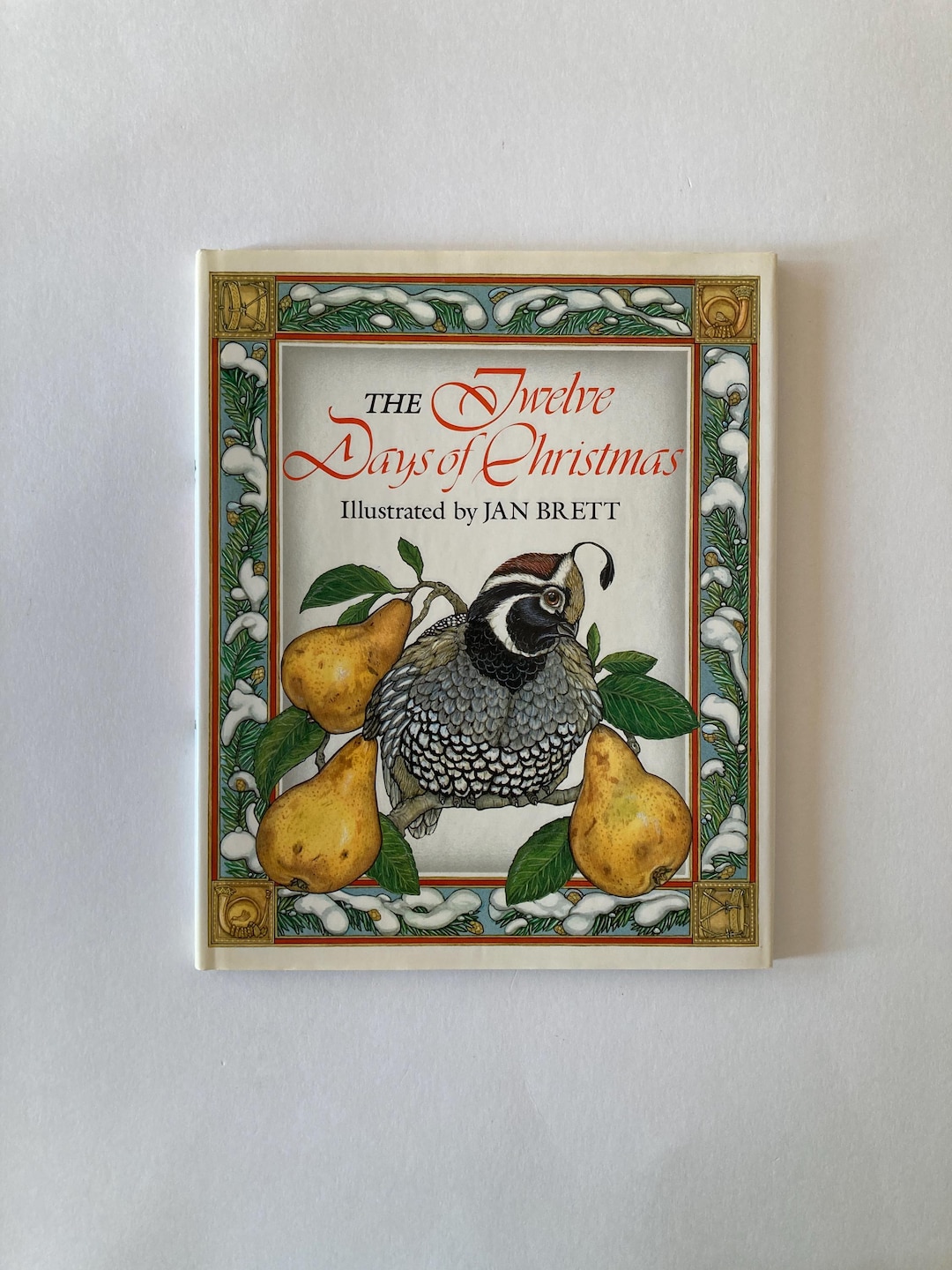 The Twelve Days of Christmas Illustrated by Jan Brett, 1989 Hardcover ...