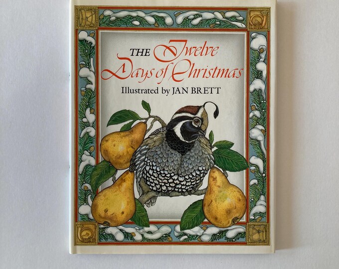 The Twelve Days of Christmas Illustrated by Jan Brett, 1989 Hardcover ...