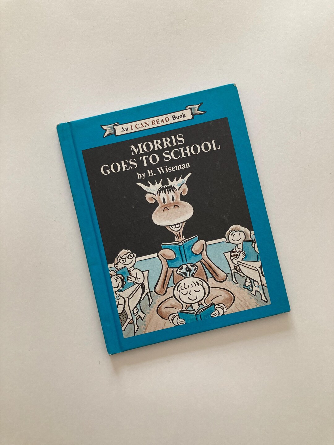 Morris Goes to School by B. Wiseman, an I Can Read Book, 1970 Hardcover ...