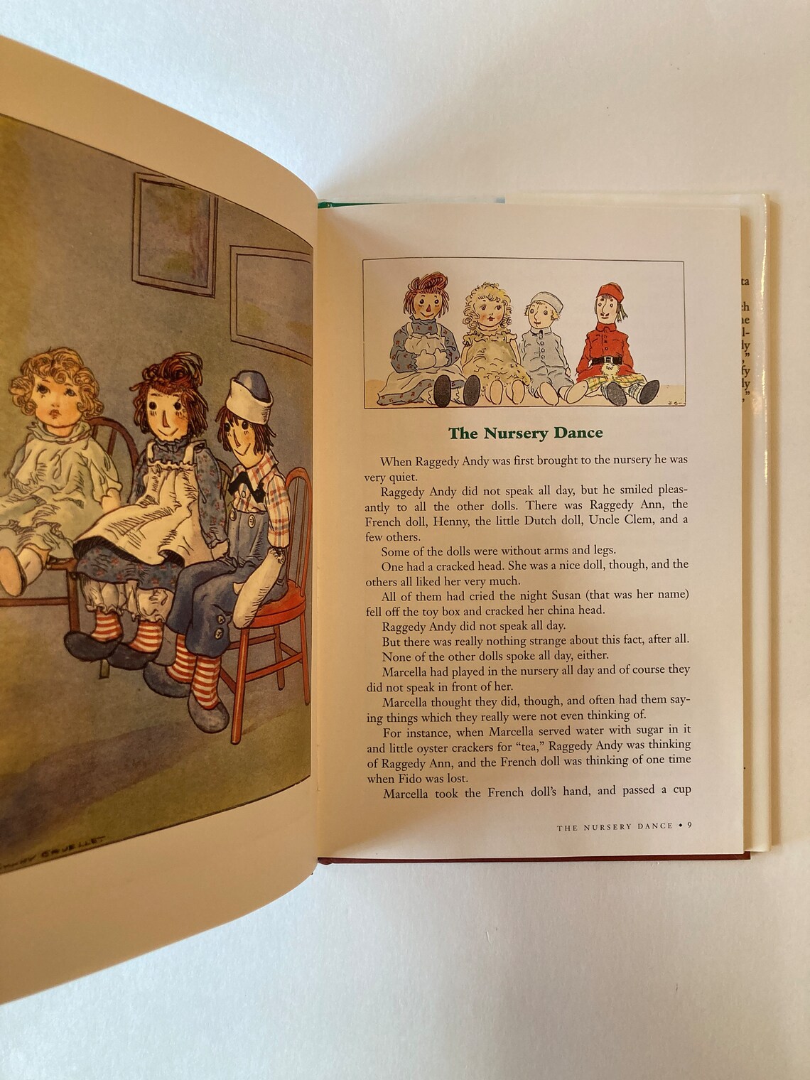 1996 Reprint the Raggedy Andy Stories by Johnny Gruelle, Hardcover With ...