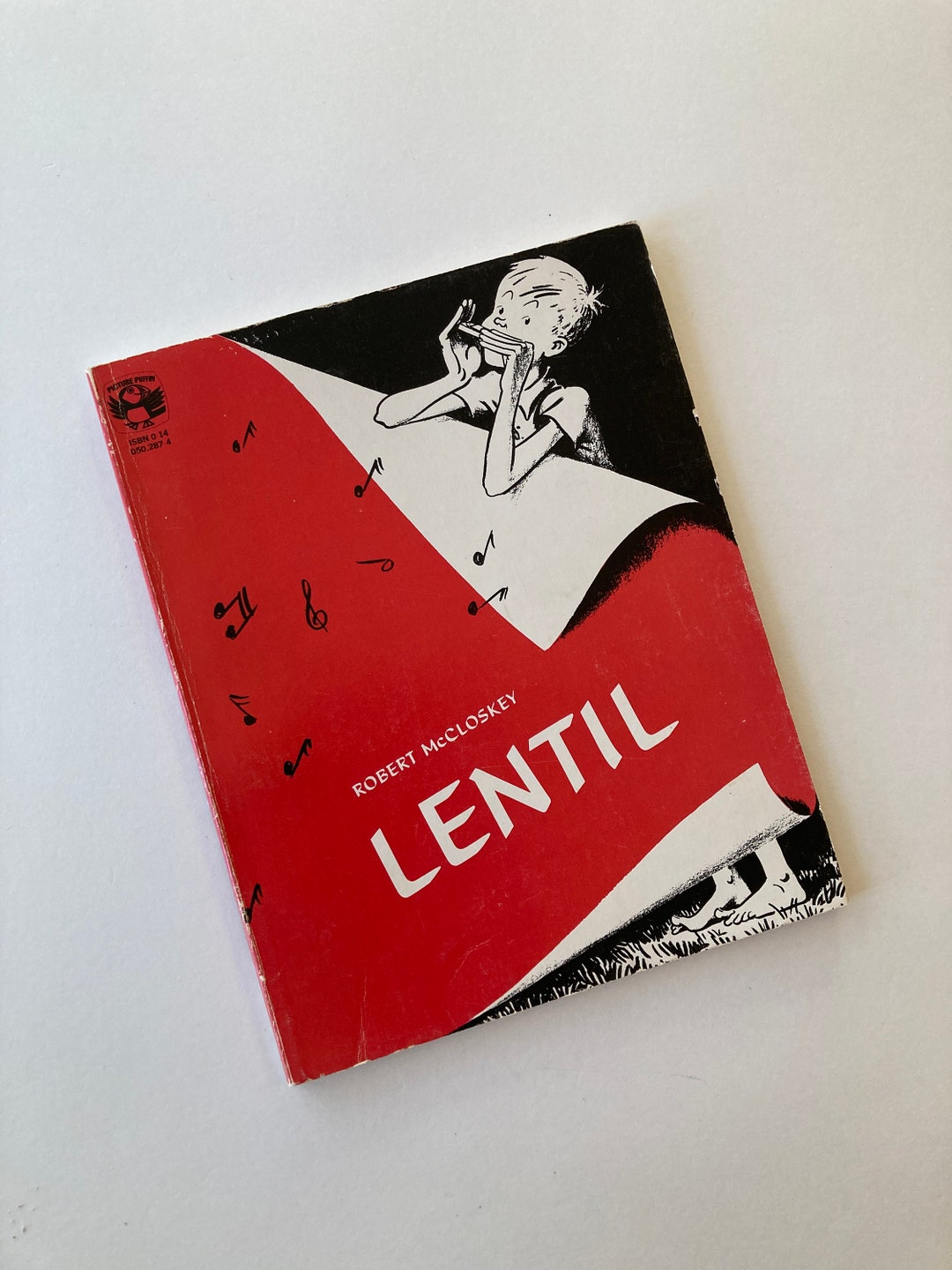 Lentil by Robert Mccloskey, 1987 Softcover Reprint, Vintage Children's ...