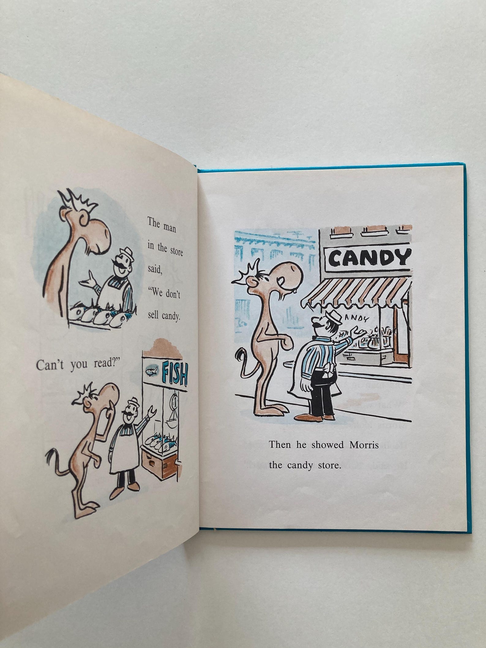 Morris Goes to School by B. Wiseman, an I Can Read Book, 1970 Hardcover ...