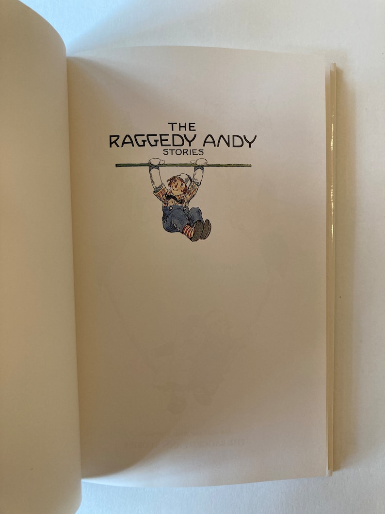 1996 Reprint the Raggedy Andy Stories by Johnny Gruelle, Hardcover With ...