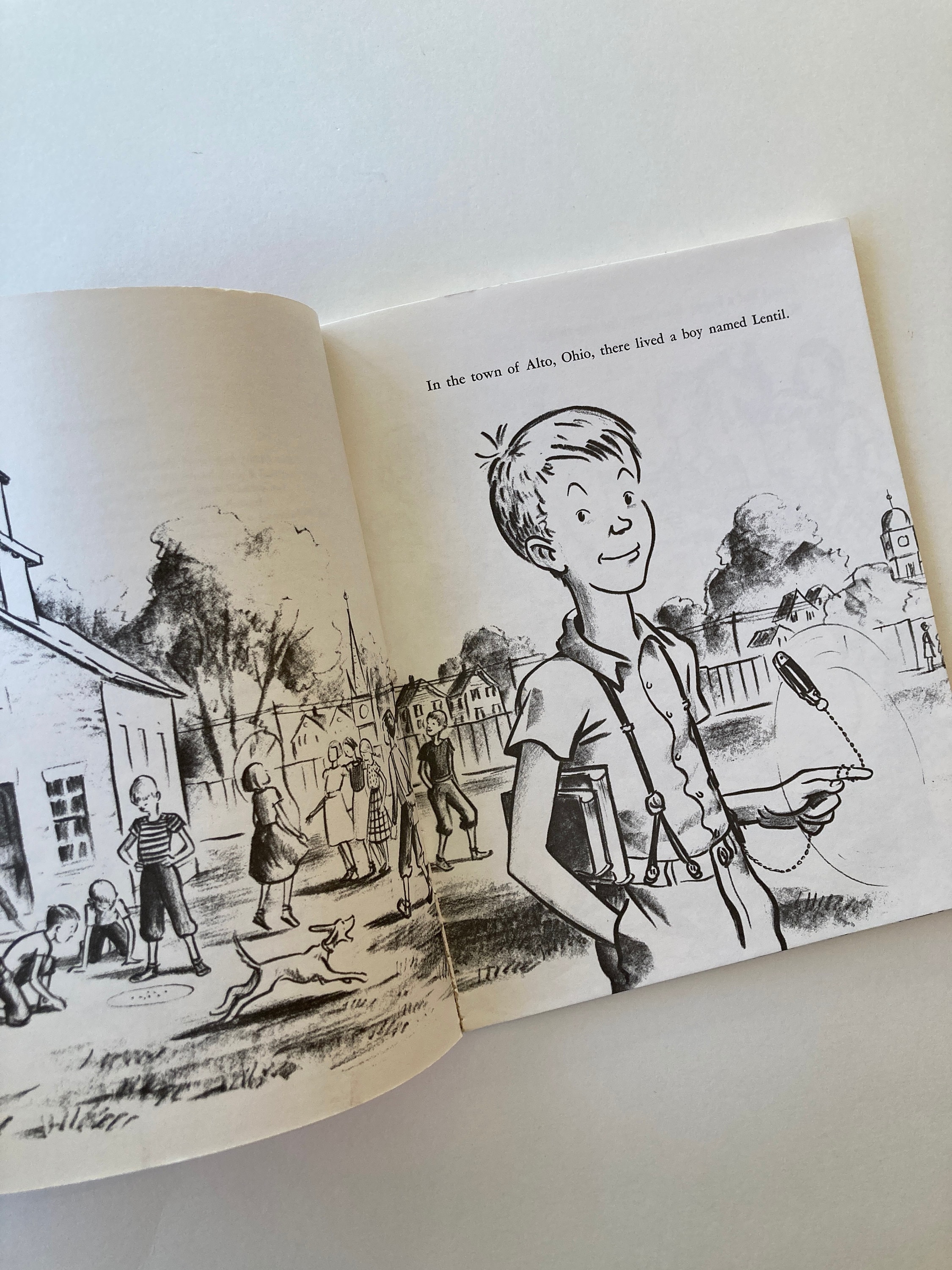 Lentil by Robert Mccloskey, 1987 Softcover Reprint, Vintage Children's ...