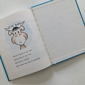 Morris Goes to School by B. Wiseman, an I Can Read Book, 1970 Hardcover ...