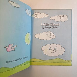 The Little Cloud by Robert Tallon, 1978 First Edition Hardcover ...