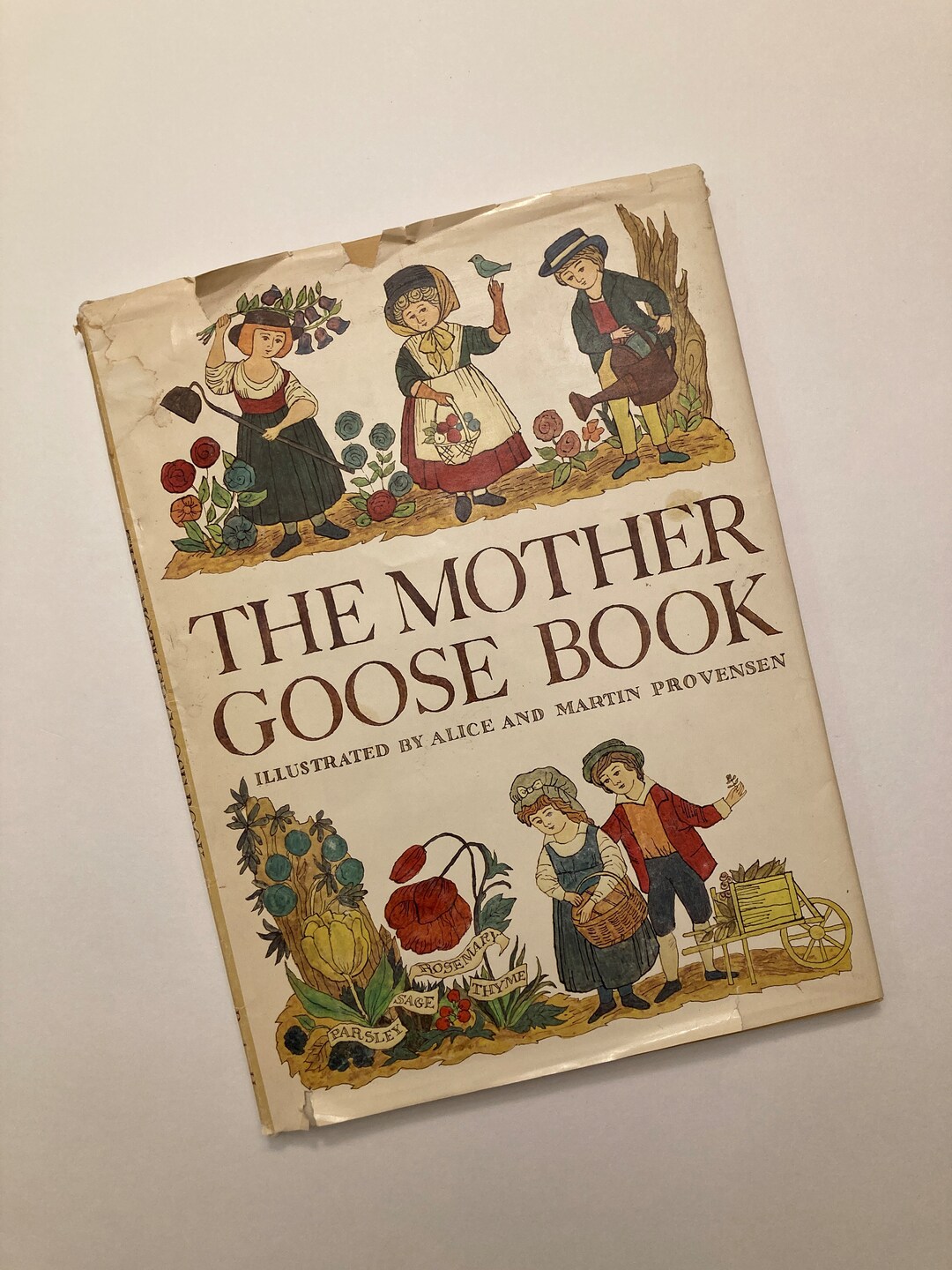 1976 the Mother Goose Book Illustrated by Alice and Martin Provensen ...