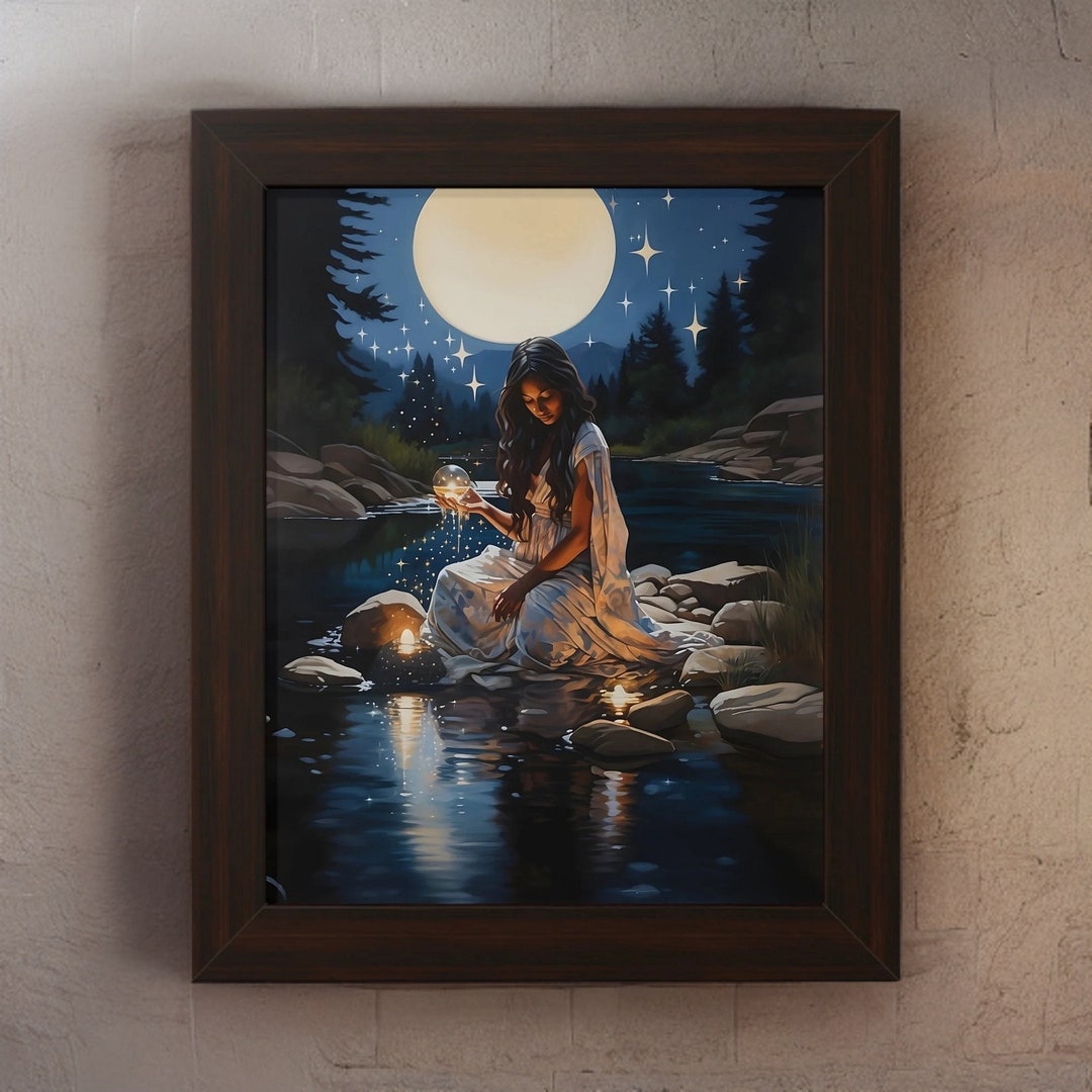 Star Tarot Wall Art: A Symbol of Hope Renewal and - Etsy