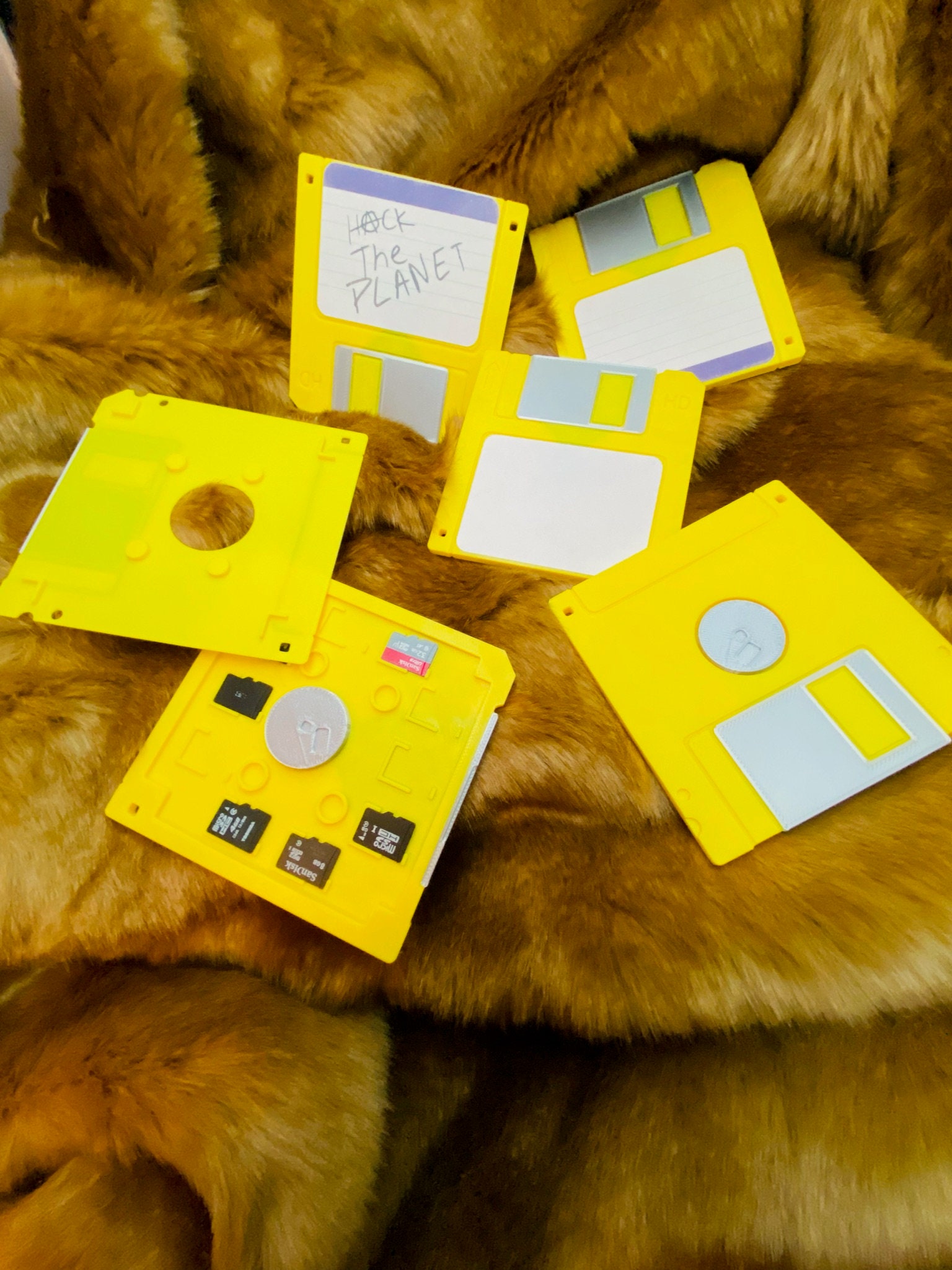 Floppy Disc Microsd Holder - Etsy